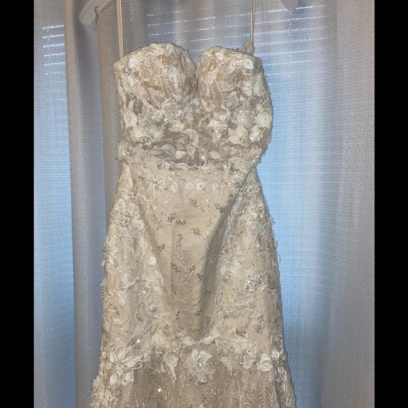 allison Webb | Dresses | Allison Webb Ivory Evie Floral Lace Wedding ...
